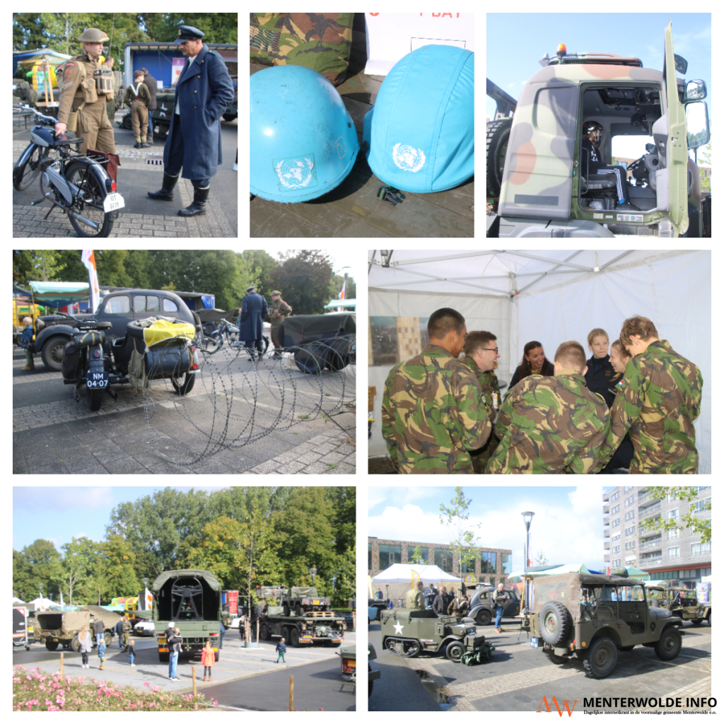 Jong en oud neemt kijkje op Veteranendag in Hoogezand - Menterwolde.info Jong en oud neemt kijkje op Veteranendag in Hoogezand - Menterwolde.info